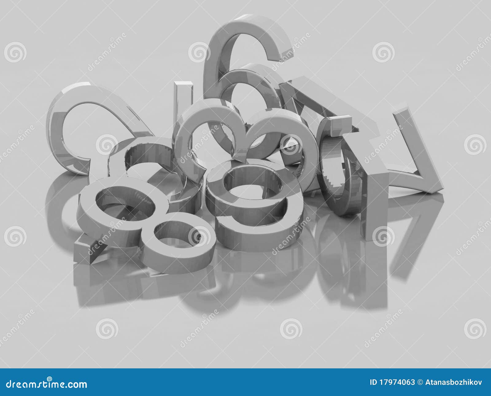 Motion Numbers stock illustration. Illustration of sign - 17974063