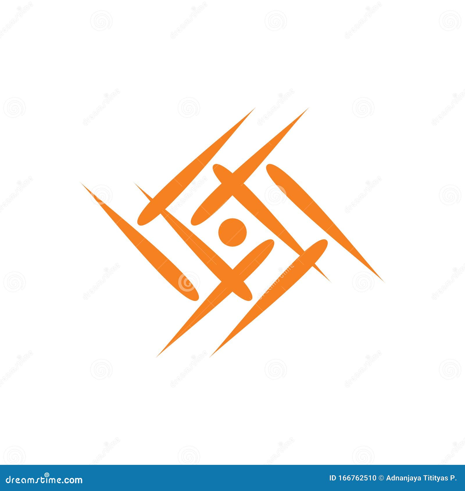 Motion Objects Square Movement Logo Vector Stock Vector - Illustration ...