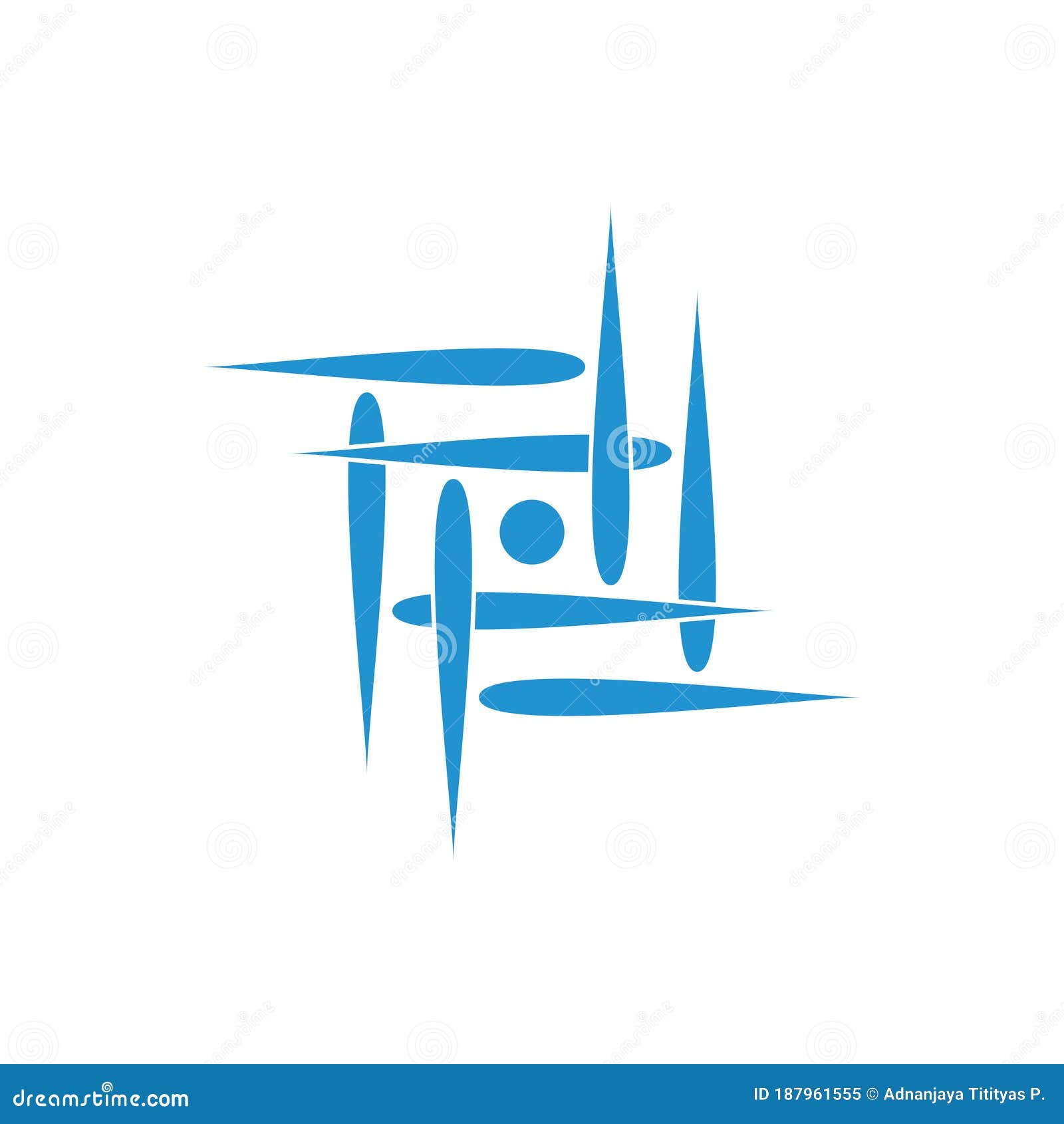 Motion Objects Square Movement Logo Vector Stock Vector - Illustration ...