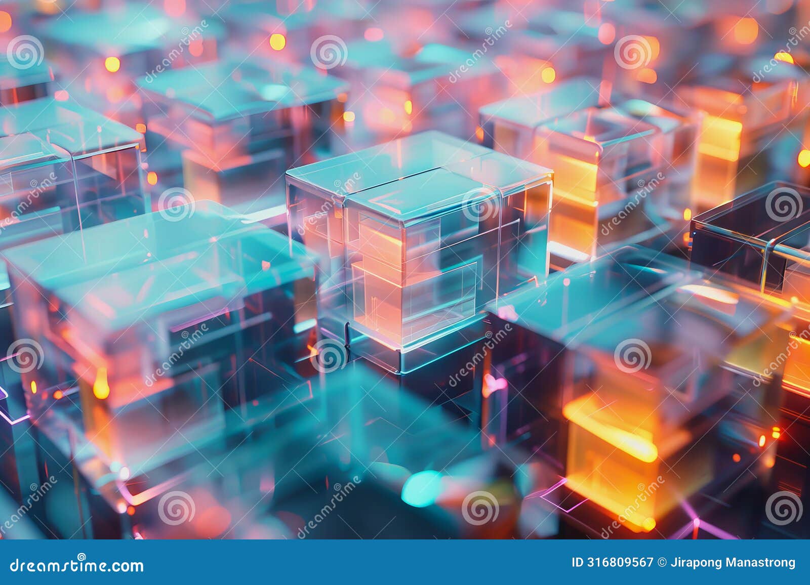 Motion Rectangular Shaped Packages Transported Via a Logistics System ...