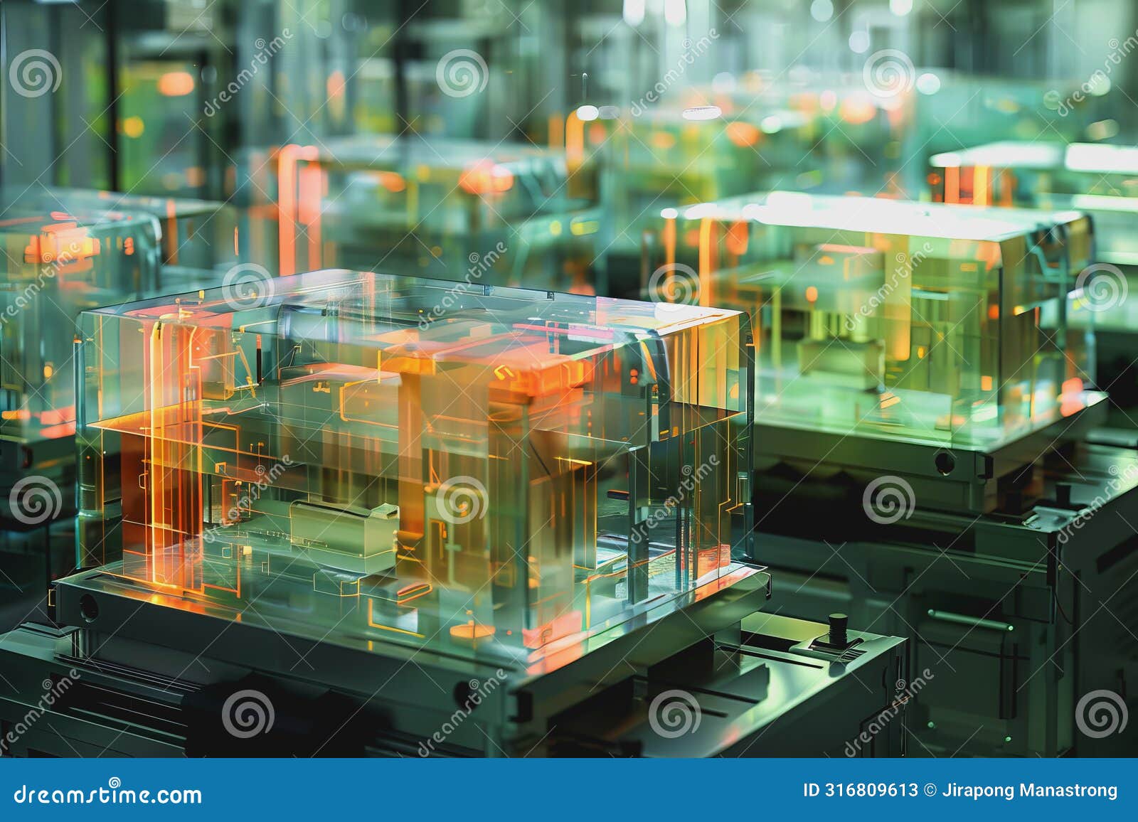 Motion Rectangular Shaped Packages Transported Via a Logistics System ...