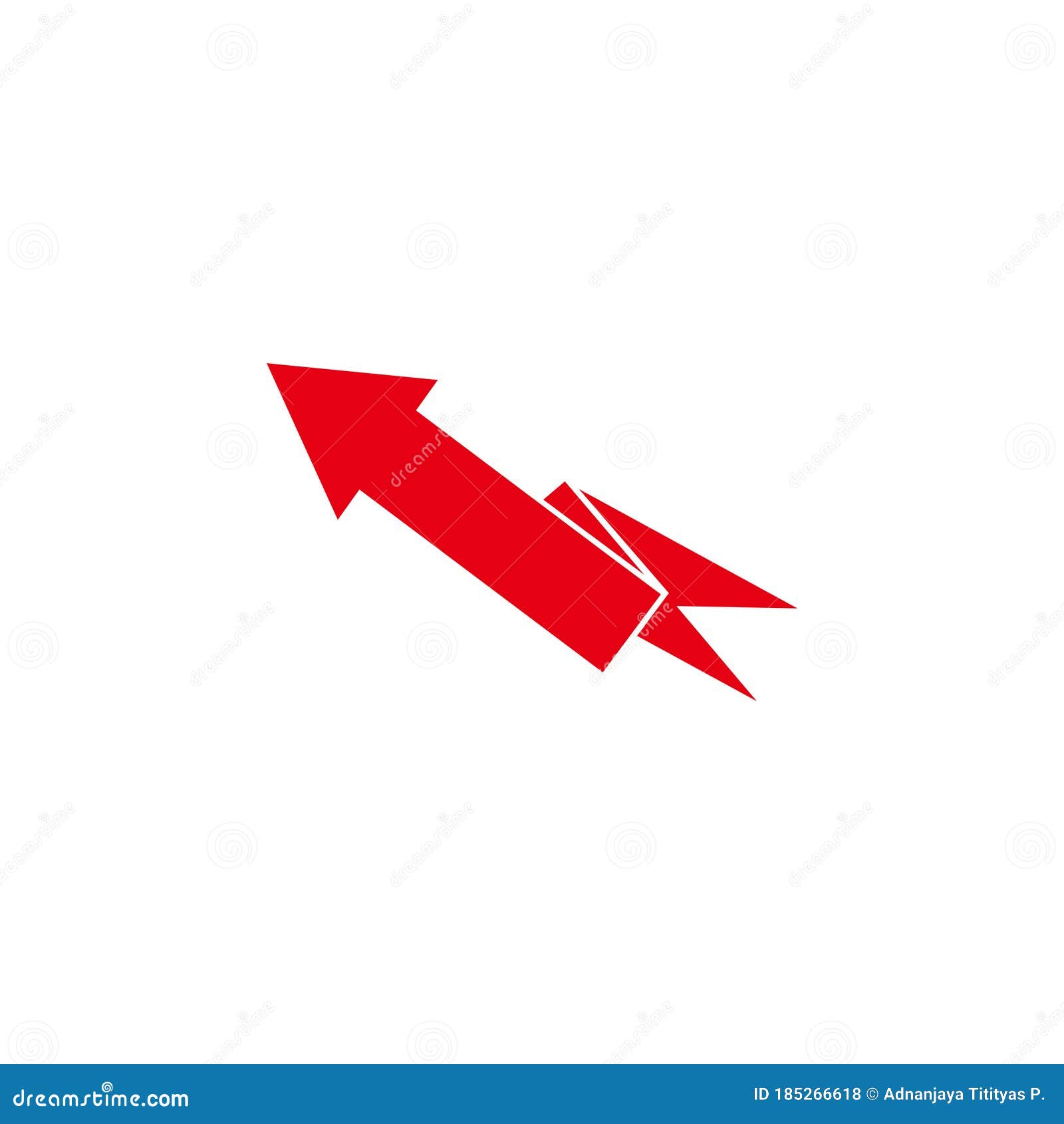 Motion Ribbon Swoosh Arrow Symbol Vector Stock Illustration ...