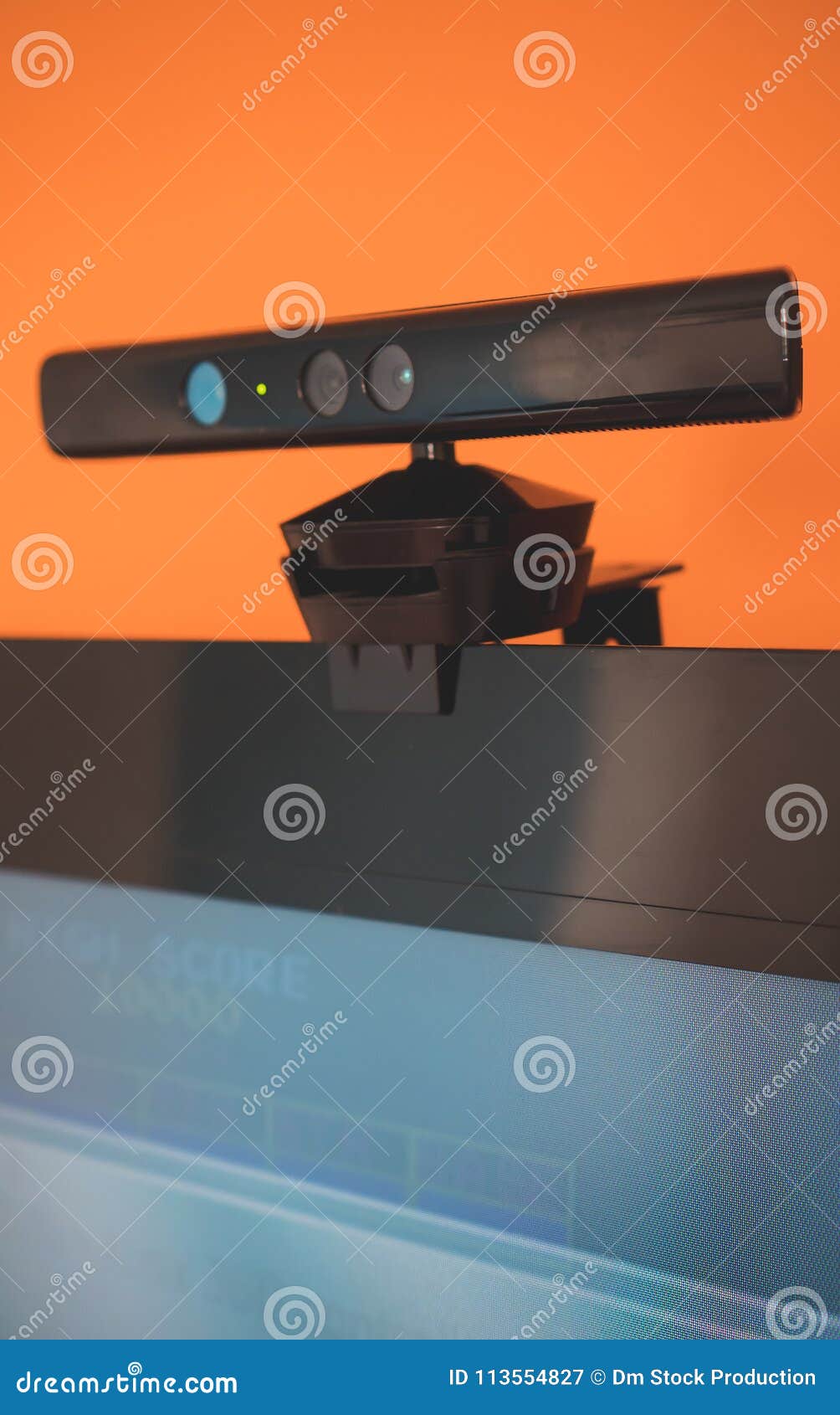 Motion sensor device. stock image. Image of measure - 113554827