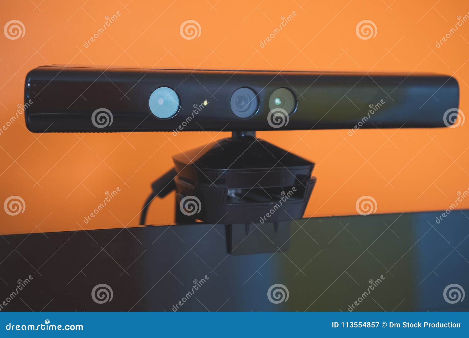 Motion sensor device. stock image. Image of simulator - 113554857