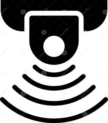 Motion Sensor Icon. Movement Sensor Symbol in Flat Style for Your Web ...