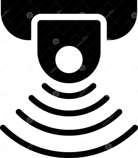 Motion Sensor Icon. Movement Sensor Symbol in Flat Style for Your Web ...