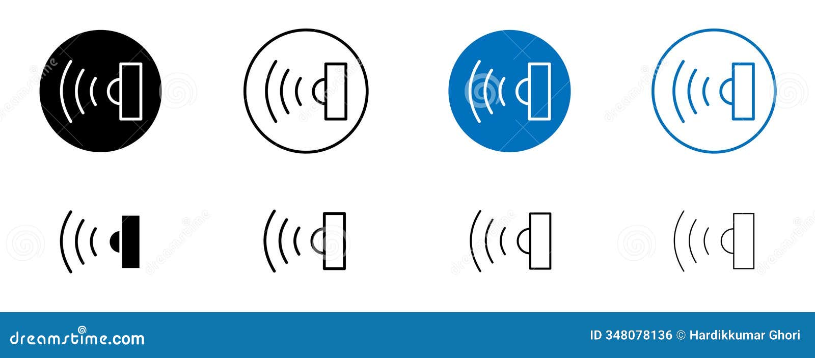 Motion Sensor Icon In Comic Style. Sensor Waves With Man Vector Cartoon ...