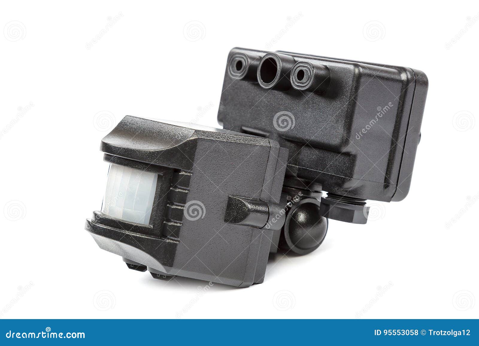Motion Sensor Isolated on a White Background. Stock Photo - Image of ...