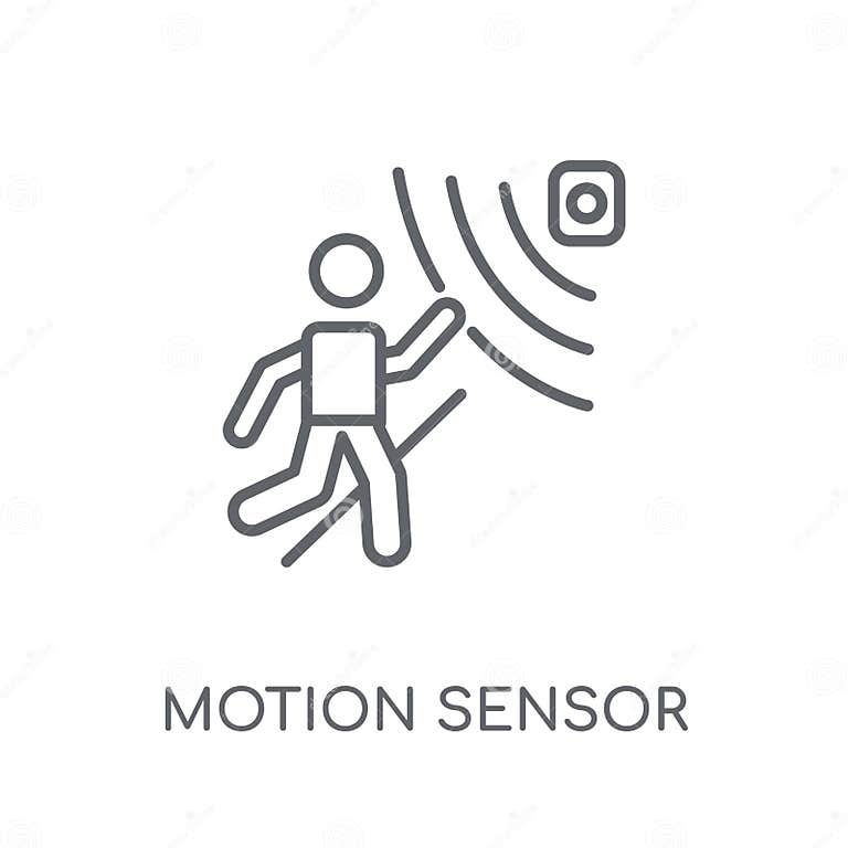 Motion Sensor Linear Icon. Modern Outline Motion Sensor Logo Con Stock ...