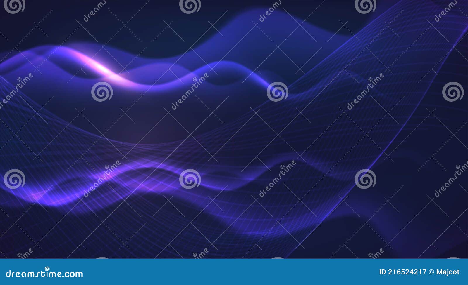 Motion sound wave stock vector. Illustration of volume - 216524217