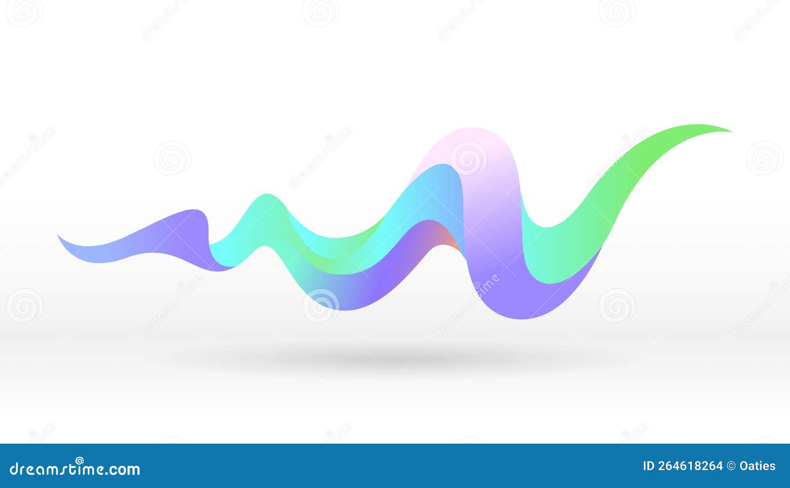 Motion Sound Wave Pastel Abstract Vector Background Stock Illustration ...