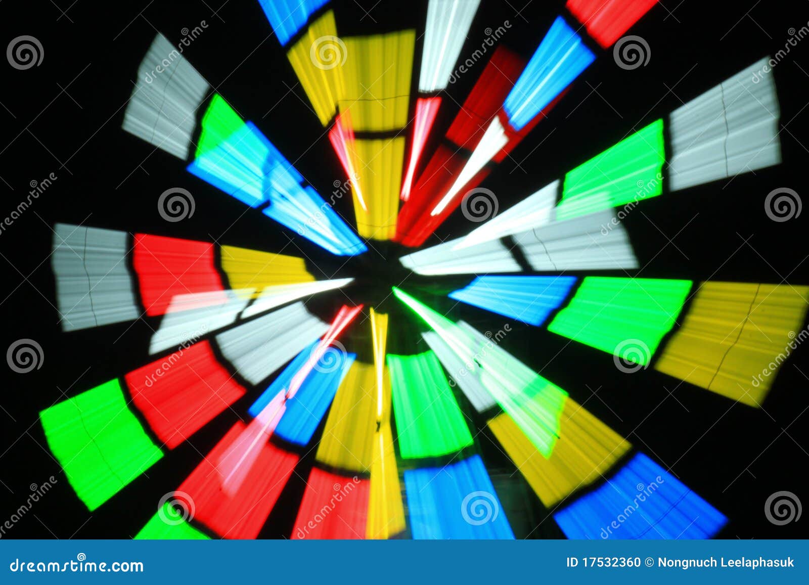 Motion of Spinning Neon Light Stock Photo - Image of exposure, abstract ...
