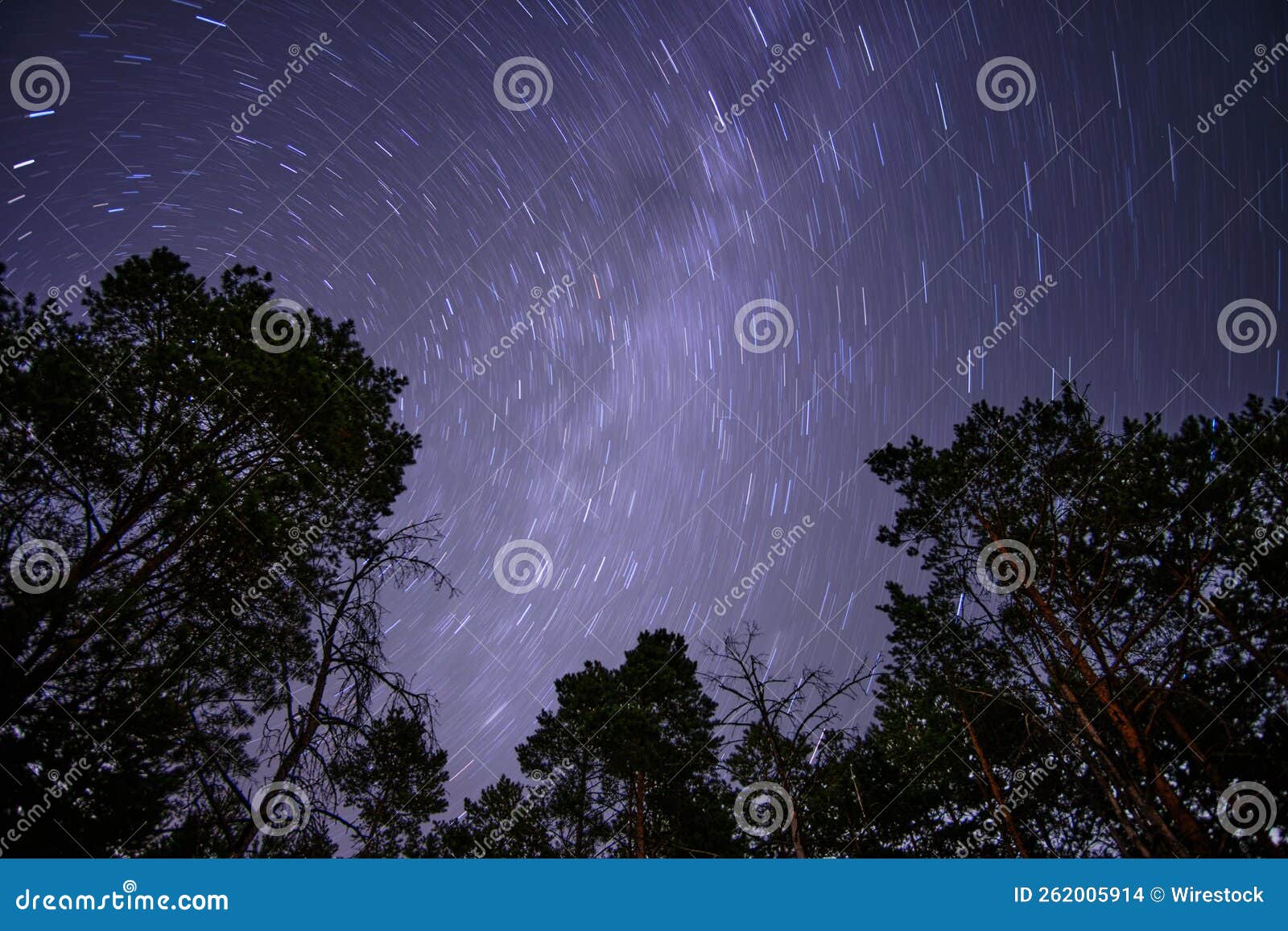 Motion of Stars in the Night Sky Stock Photo - Image of starry, light ...
