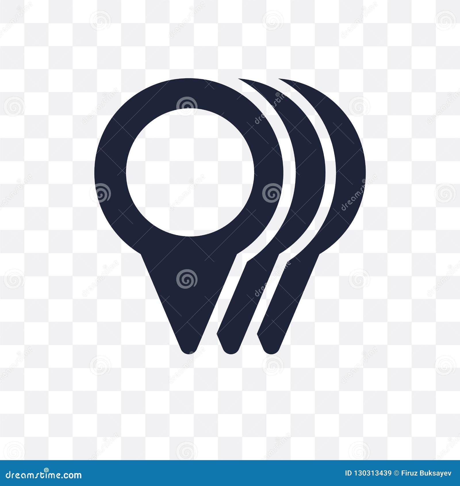 Motion Transparent Icon. Motion Symbol Design from Maps and Locations ...