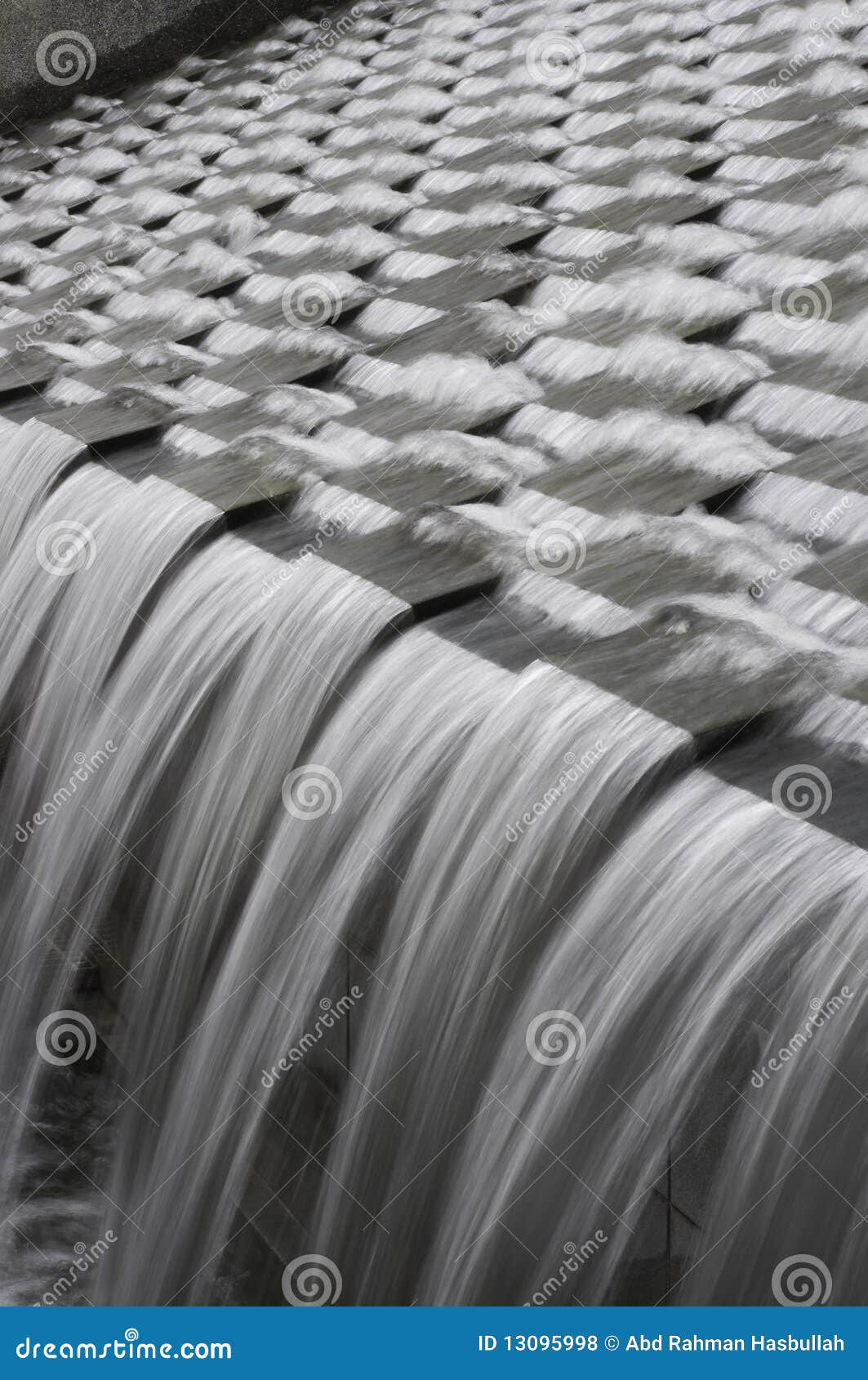 Motion of Water Spillway stock photo. Image of water - 13095998