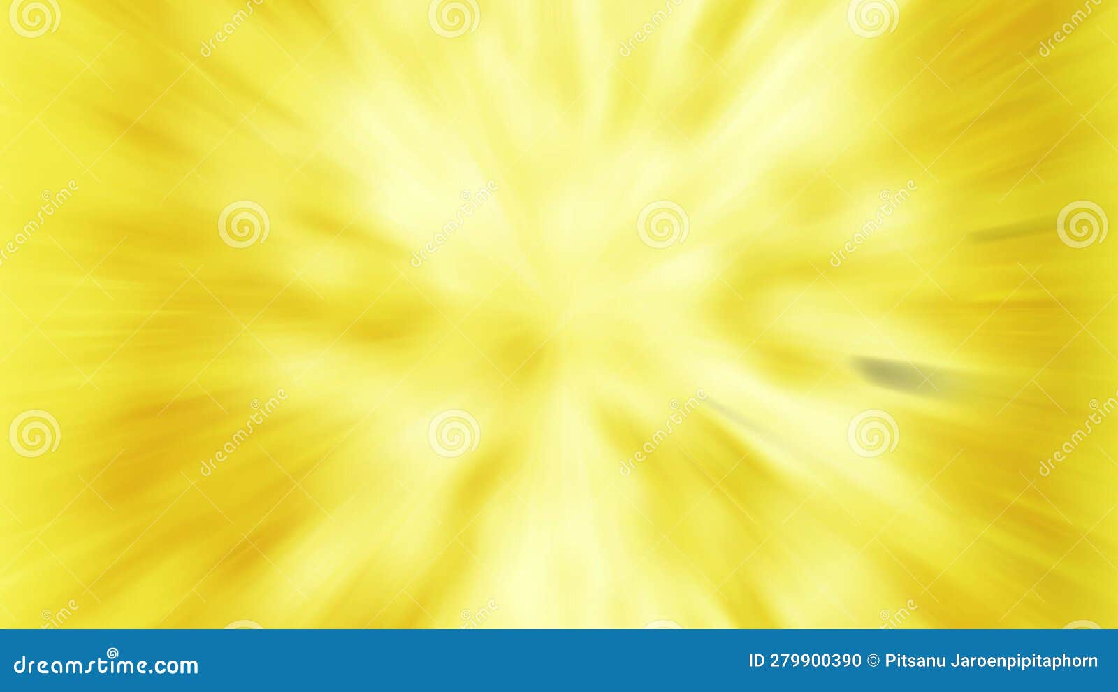 Motion Zoom Anime Yellow-orange Speed Line Anime for Comic. Stock ...