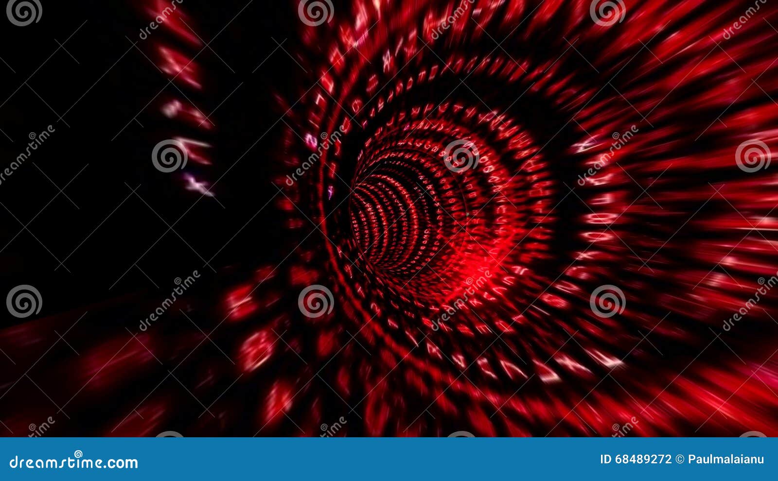 Motions with Matrix Style. Streaming Digital Data Vortex Stock Footage ...