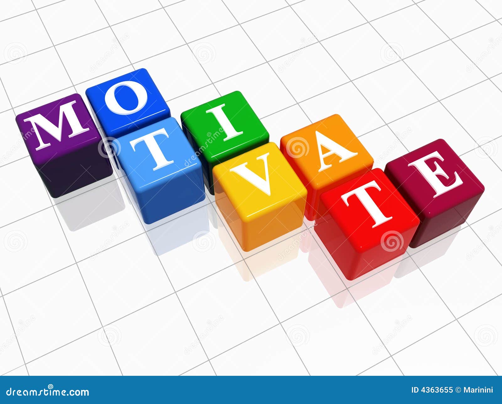 Motivate in colour 2 stock illustration. Illustration of concept - 4363655