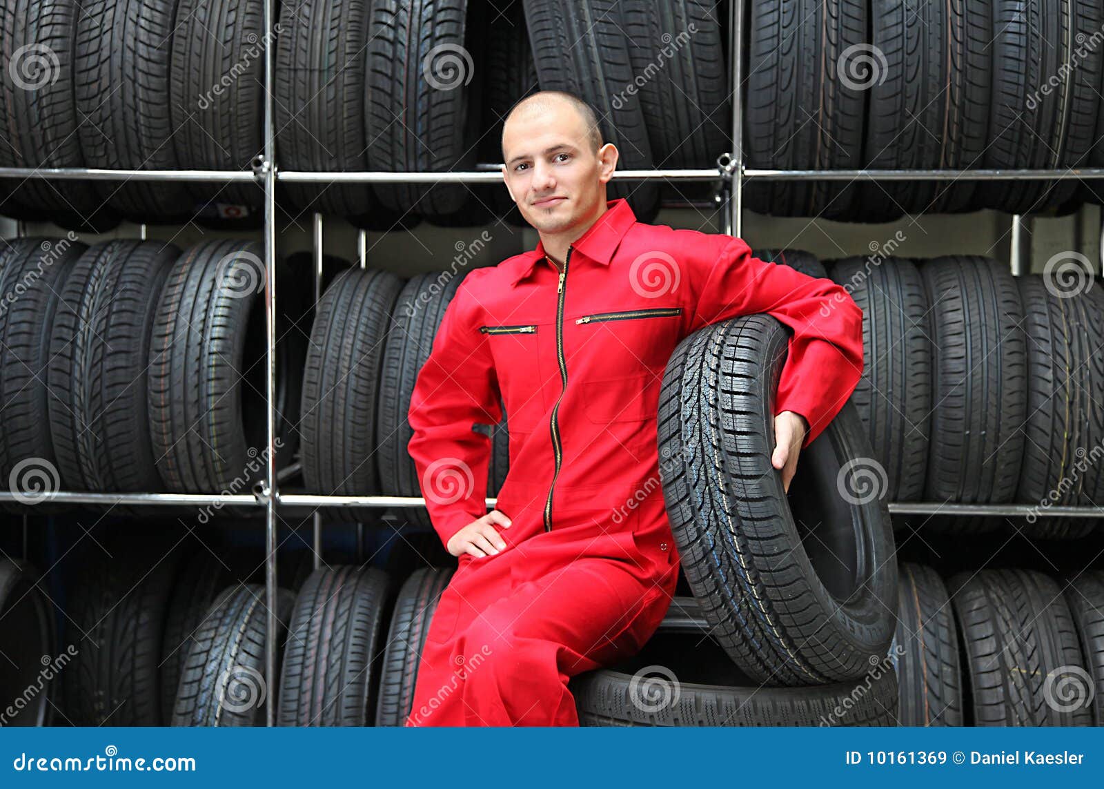 Motivated garage worker stock image. Image of worker - 10161369