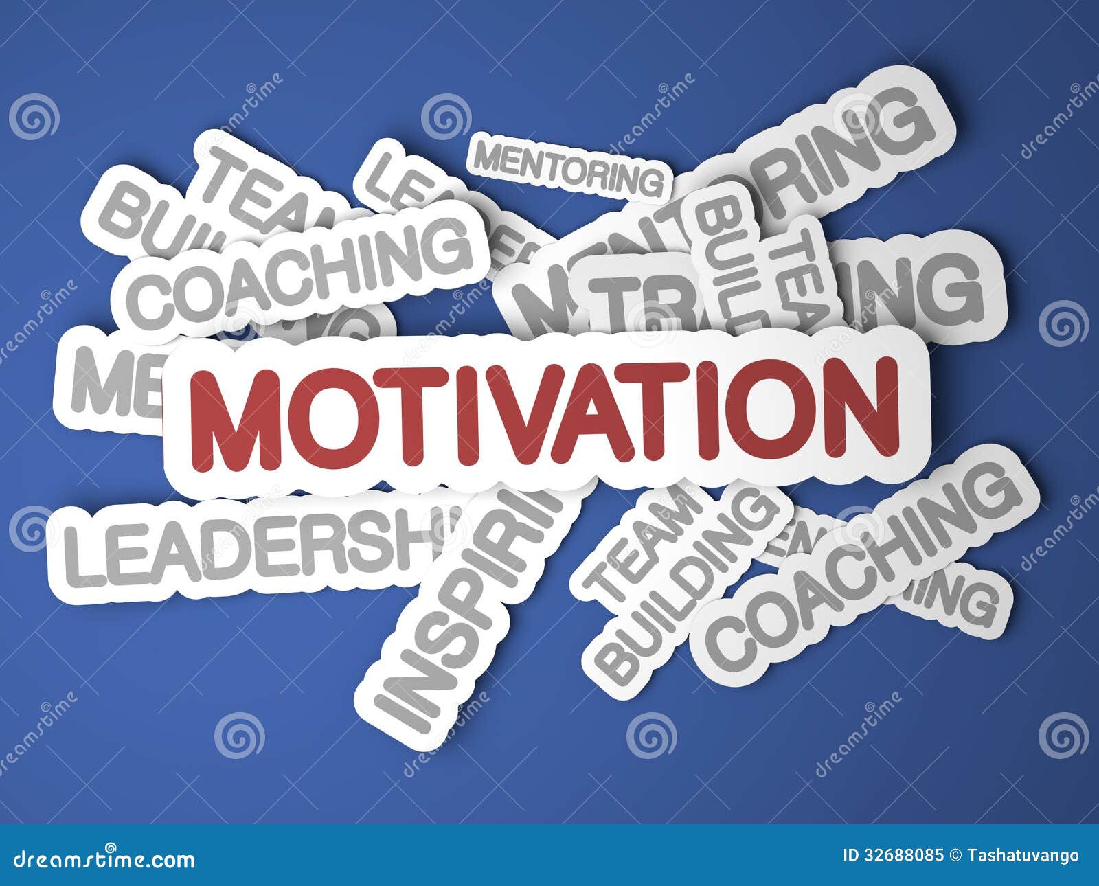 Motivation Concept. stock illustration. Illustration of white - 32688085