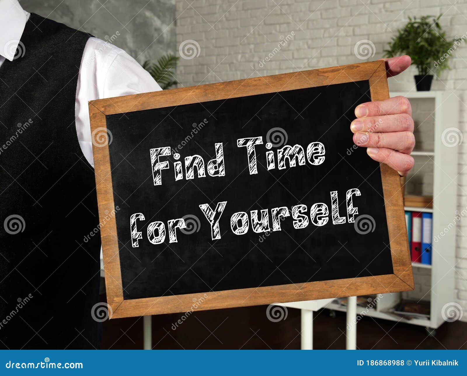 Motivation Concept Meaning Find Time for Yourself with Phrase on the ...