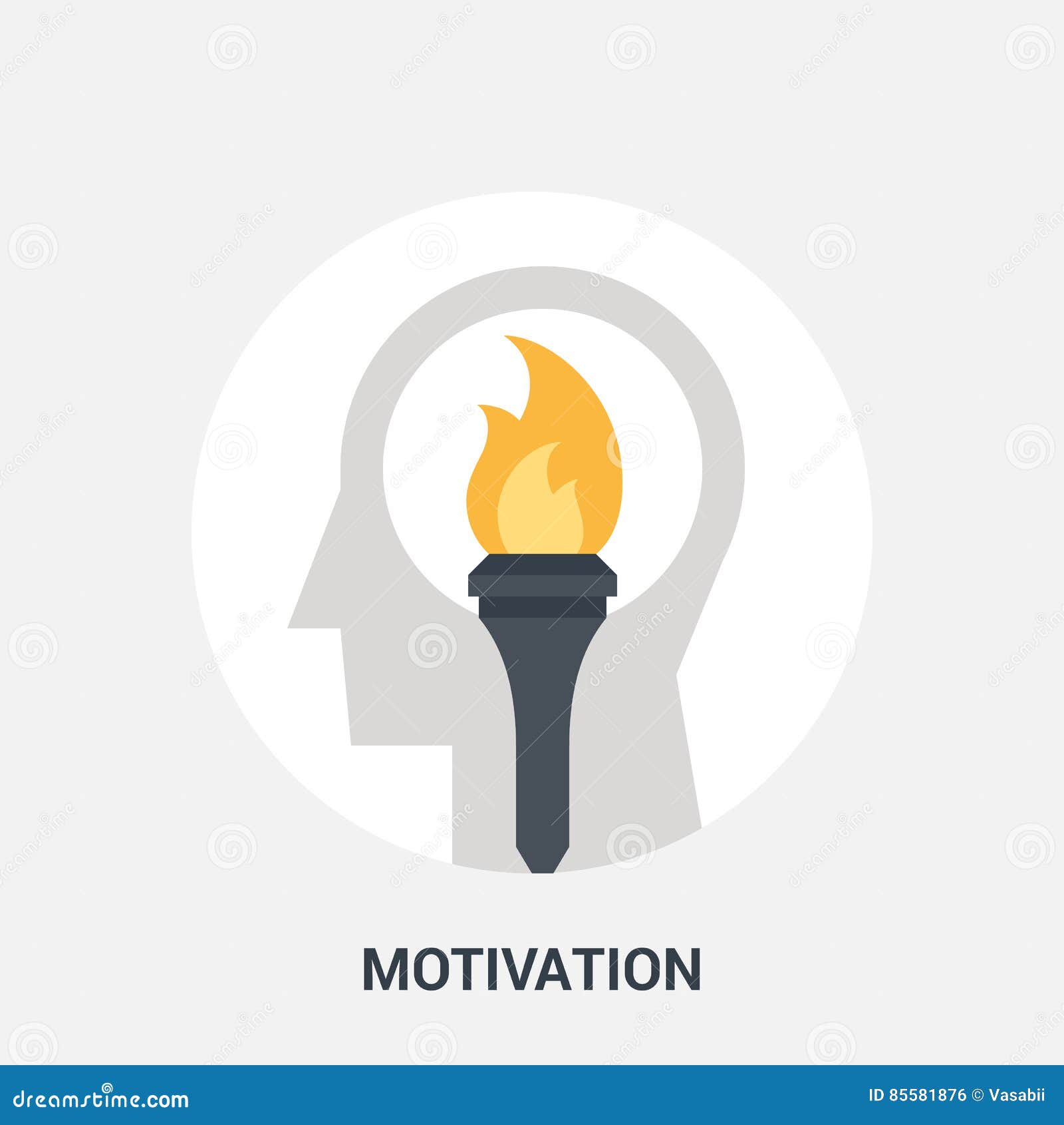 Motivation icon concept stock vector. Illustration of intelligence ...