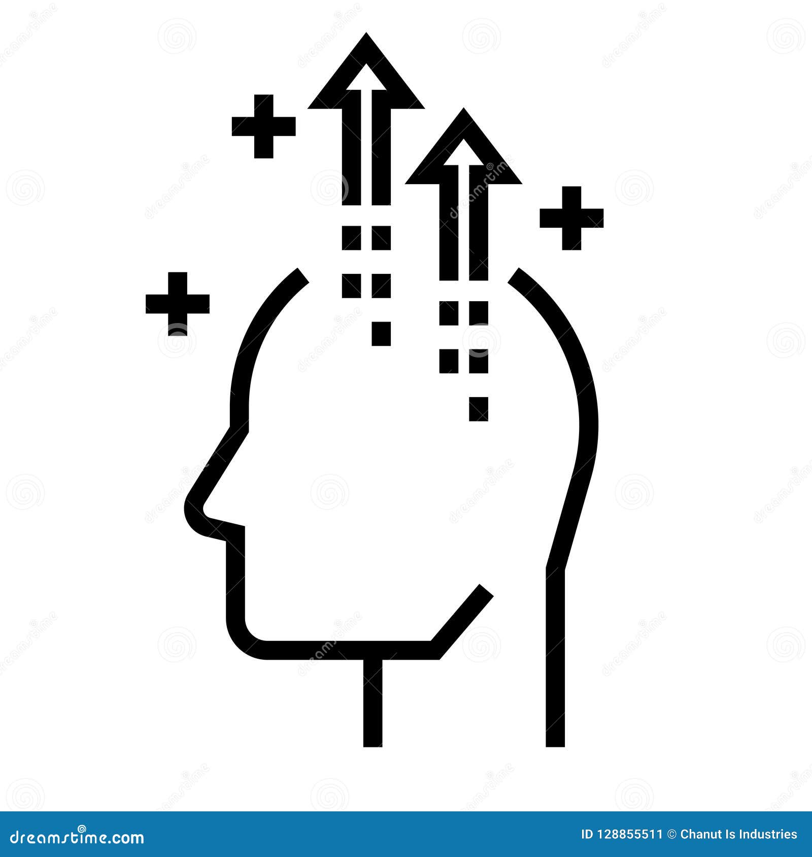 Motivation Line Illustration Stock Vector - Illustration of ...