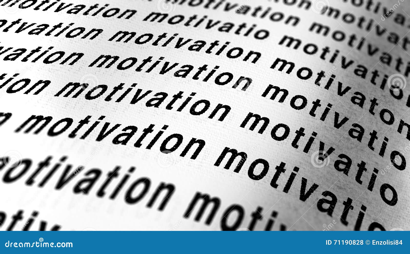 Motivation on paper stock illustration. Illustration of positive - 71190828