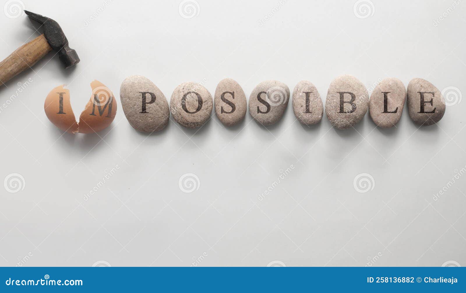 Motivation Possible Concept Stock Photo - Image of hammer, positive ...