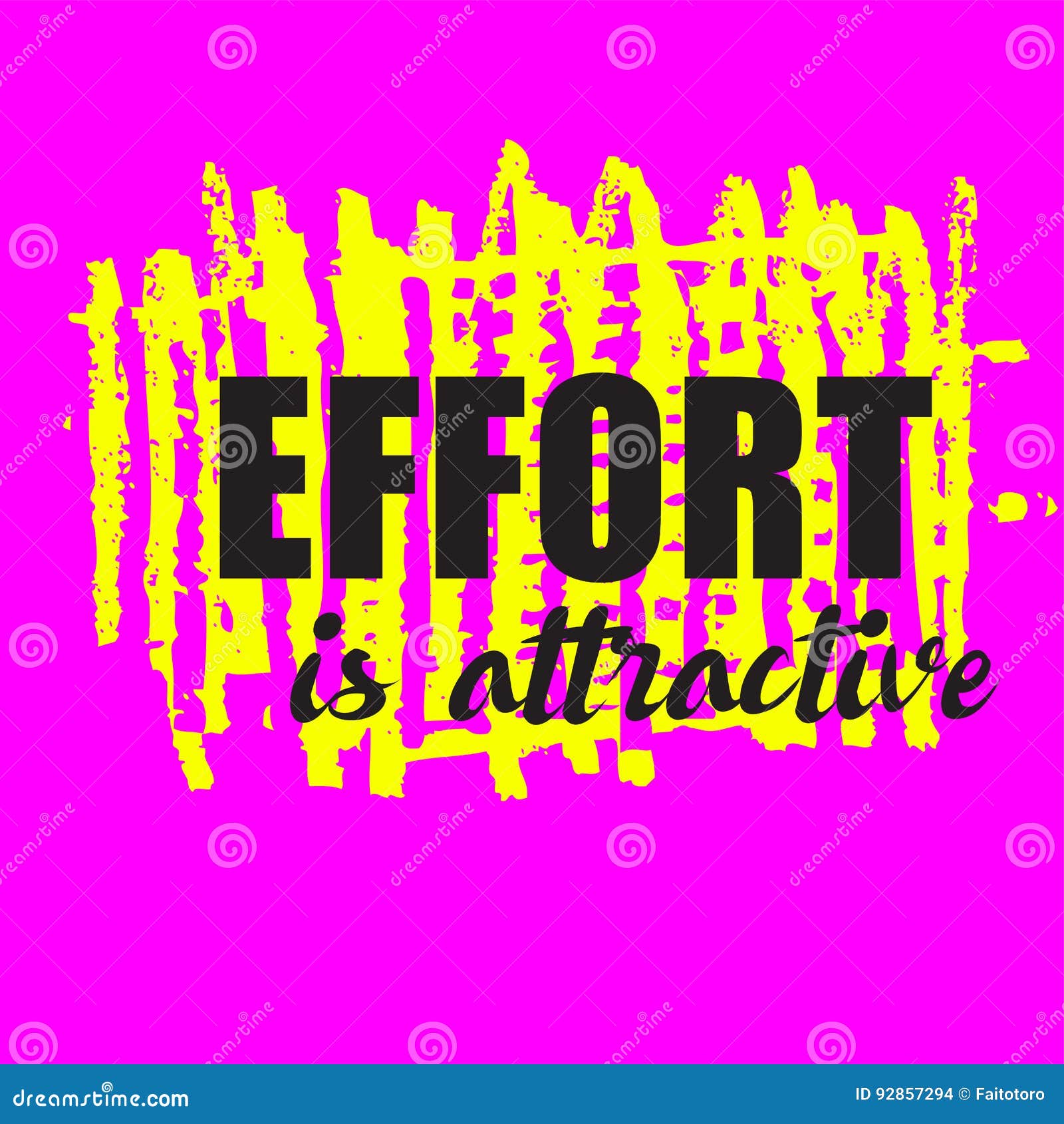 Motivation Quote with Texture Background Stock Vector - Illustration of ...