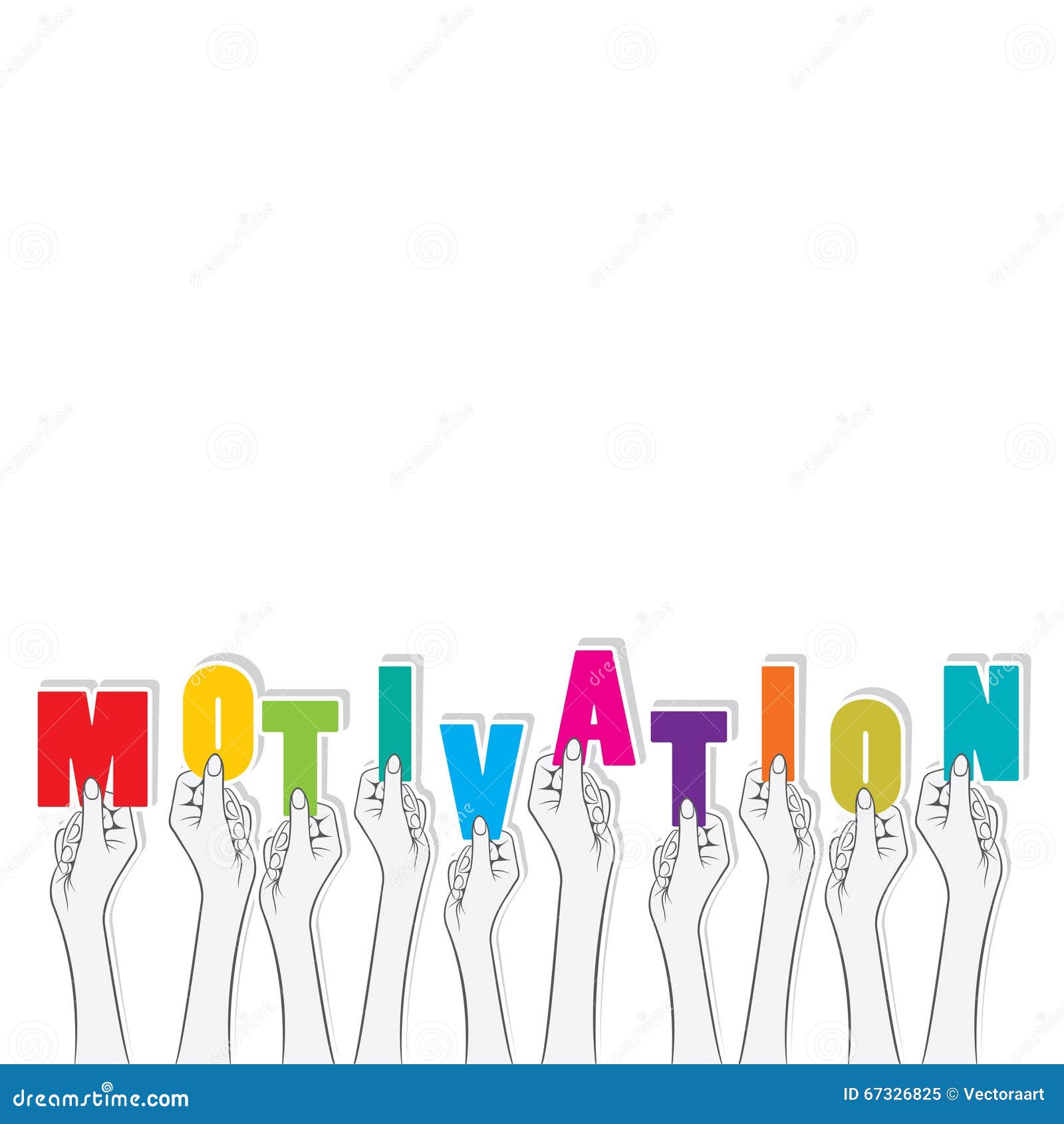 Motivation Text Banner Design Stock Vector - Illustration of greeting ...