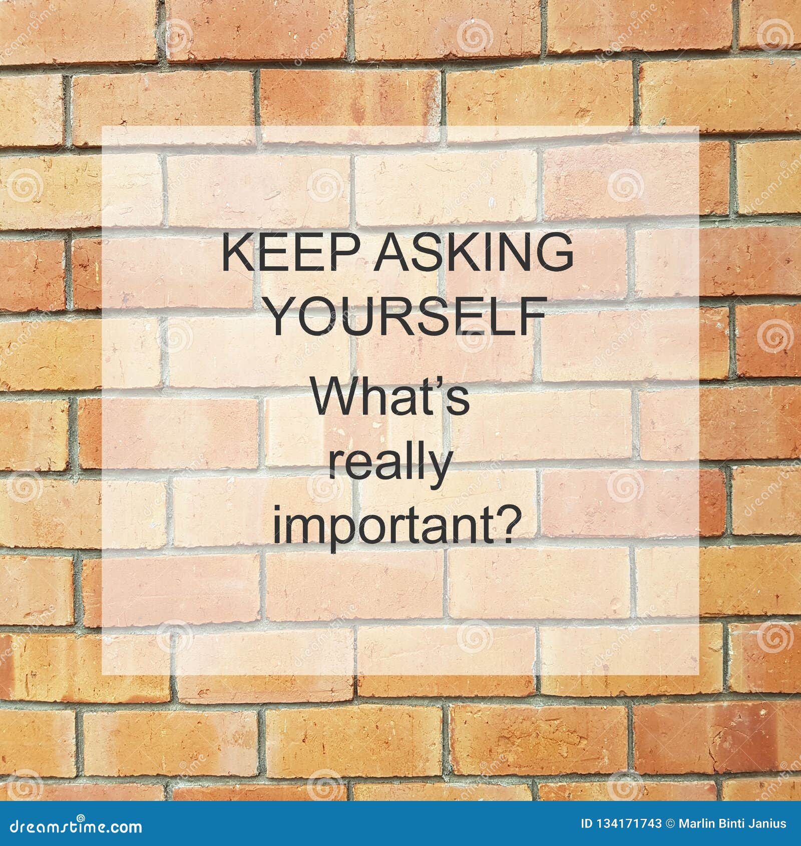 Motivation Words with Red Brick Background Stock Image - Image of ...