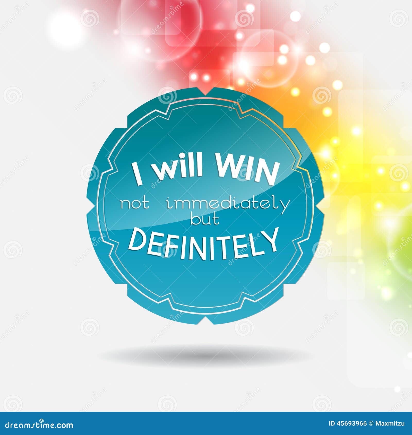 Motivational background stock vector. Illustration of symbol - 45693966