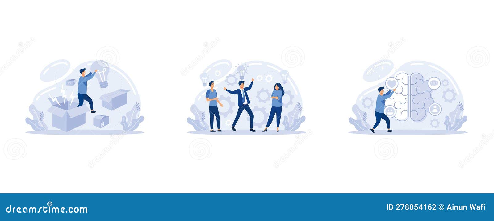 Motivational Creative Metaphor with Quote Think Outside the Box Think ...