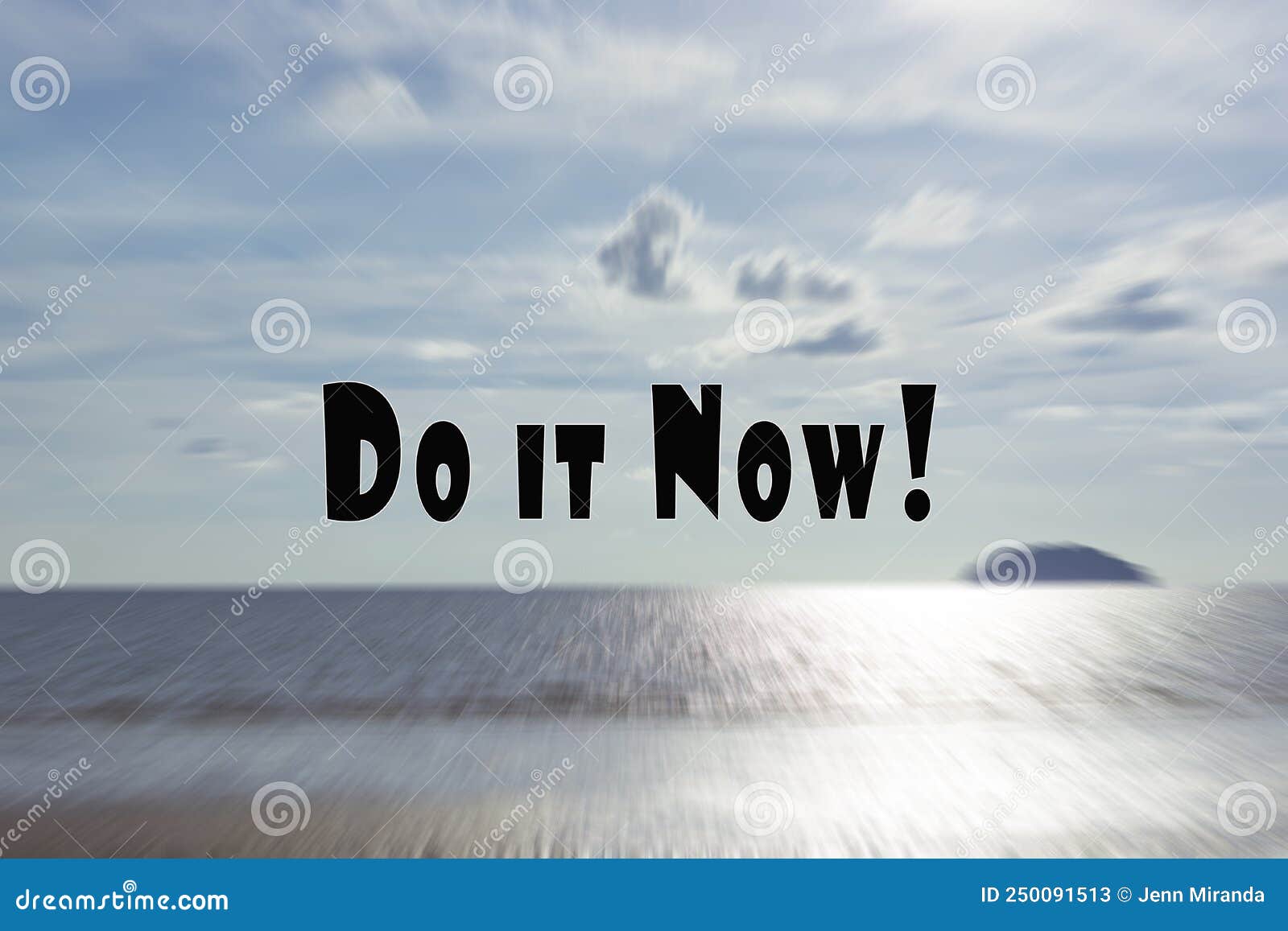 Motivational Quote on Blurry Sunset Beach with Zoom Motion Effect ... Motivational Quote on Blurry Sunset Beach with Zoom Motion Effect ...