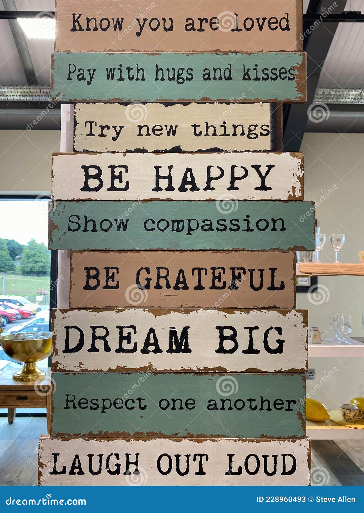 Motivational or Inspirational Signs Editorial Stock Photo - Image of ...