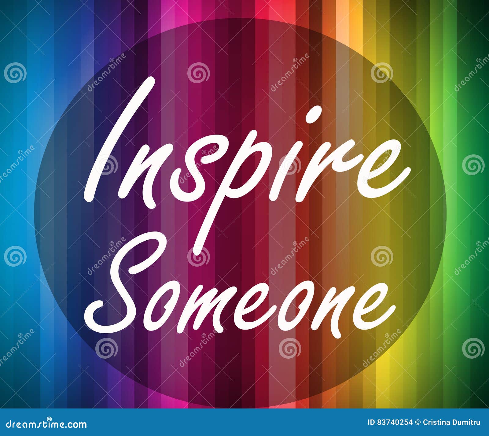 Motivational Message,inspire Someone Stock Illustration - Illustration ...