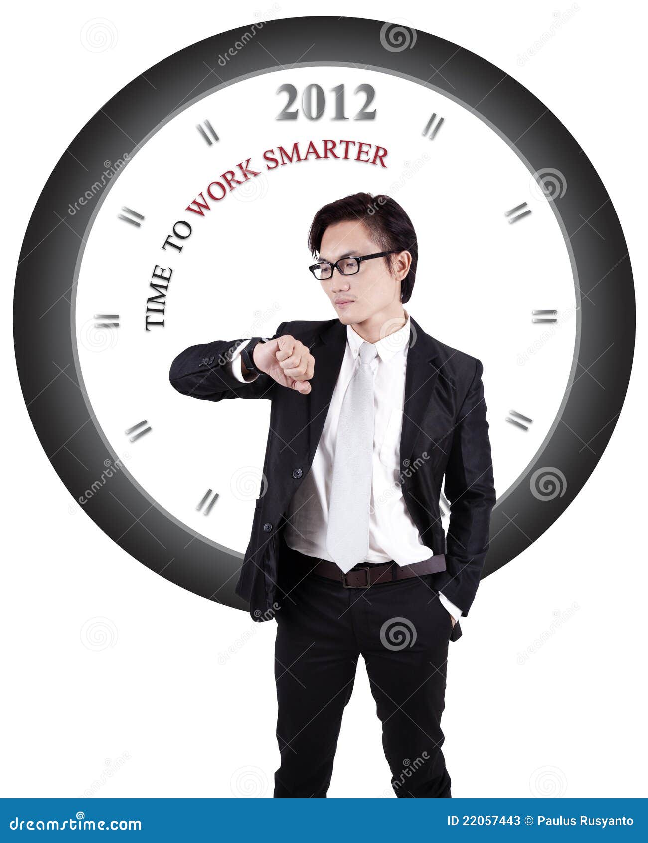 Motivational Photo: Work Smarter Stock Image - Image of good ...