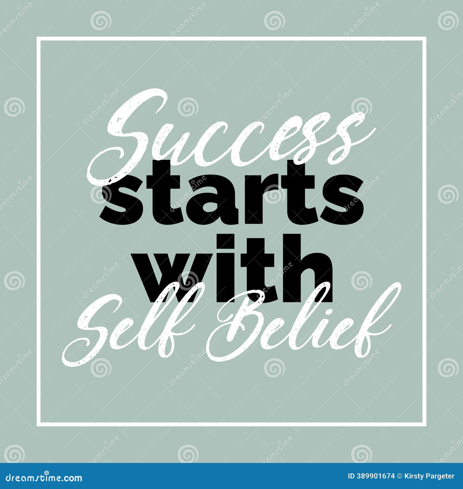 Motivational Quote Keep Going In Bold Rounded Font. Positive Message ...