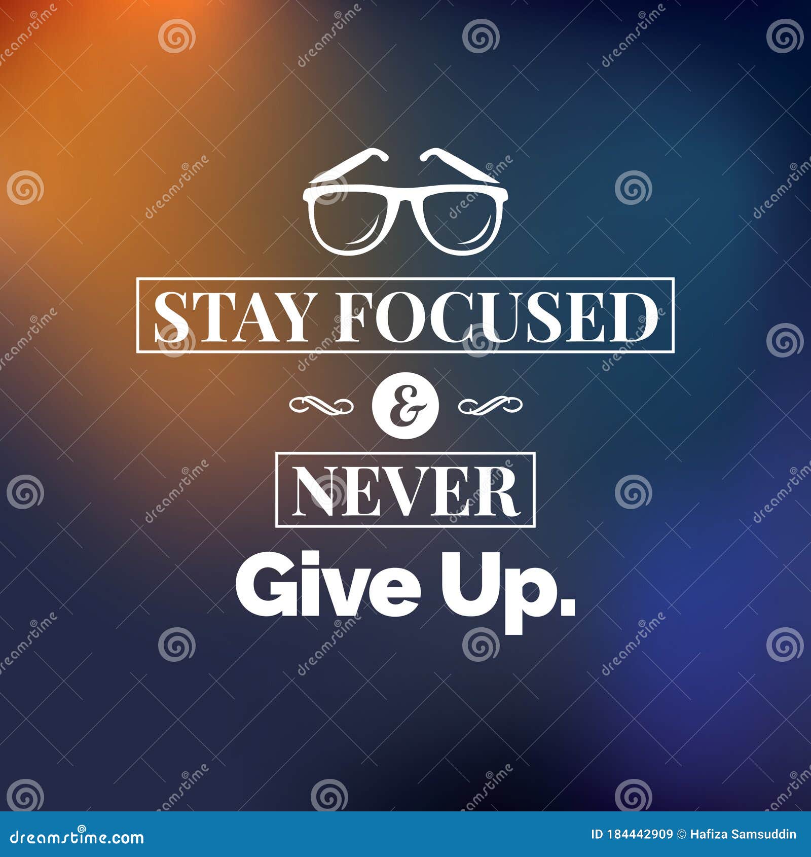 Motivational Quote. Vector Illustration Decorative Background Design ...