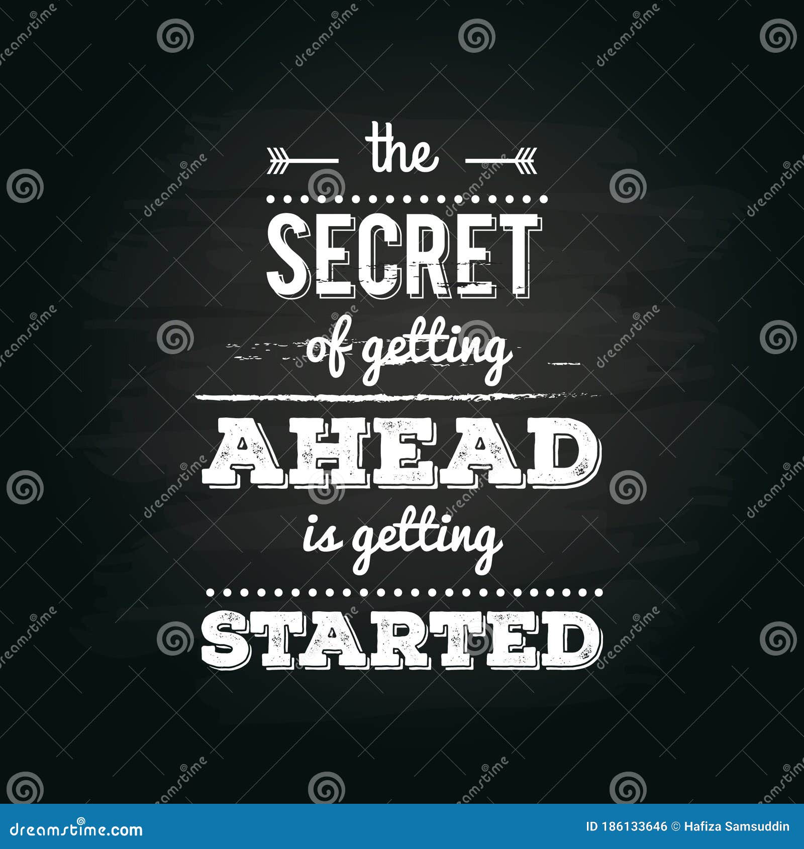 Motivational Quote. Vector Illustration Decorative Design Stock ...