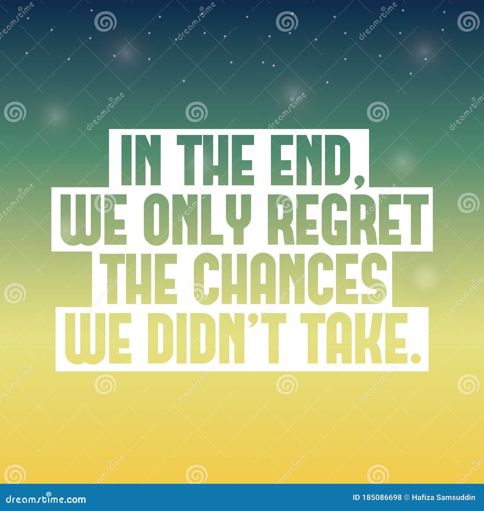 Motivational Quote Vector Illustration Decorative Design Stock Vector Illustration Of