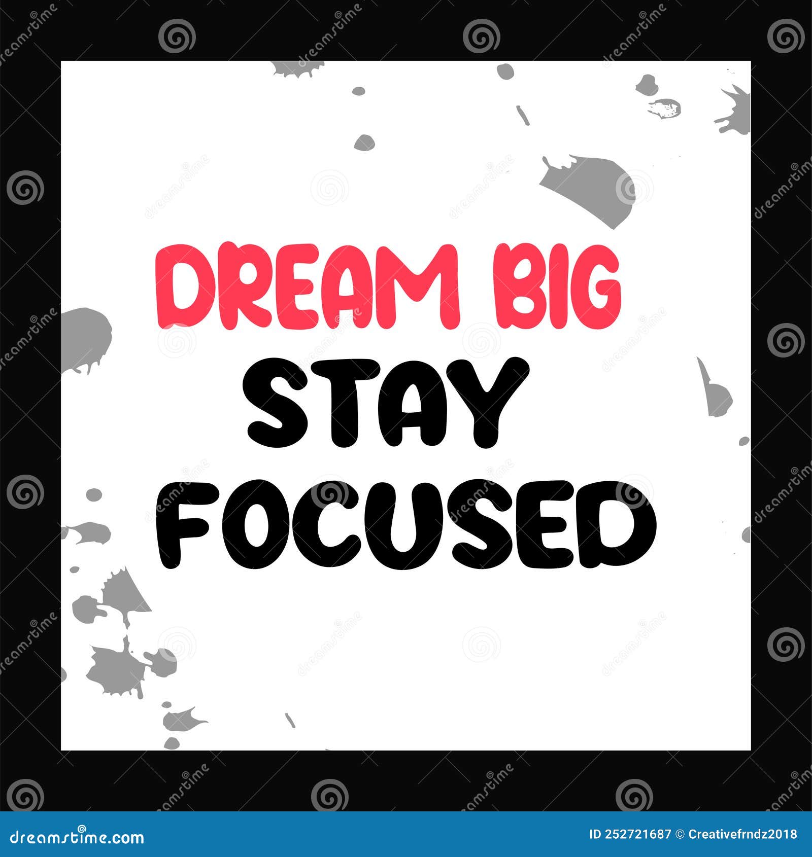 Motivational Quotes, Vector Art Stock Vector - Illustration of frame ...