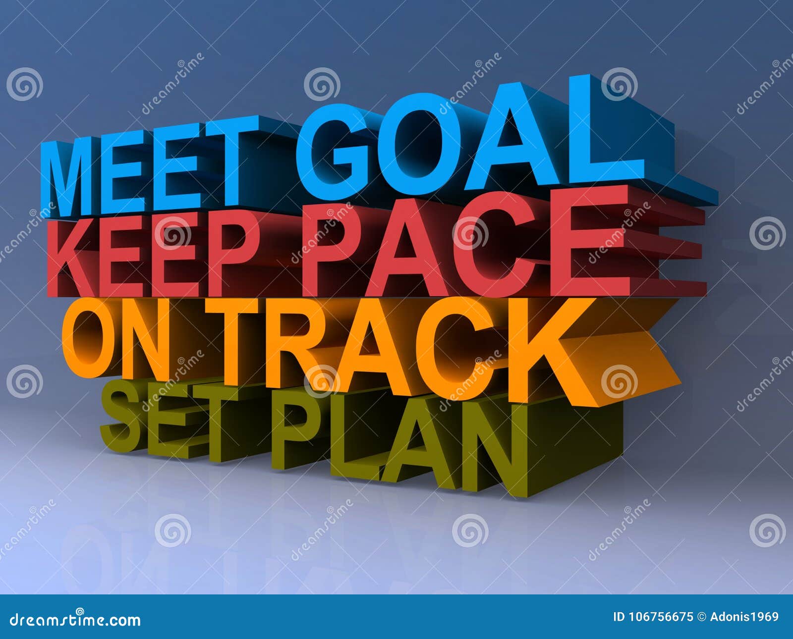 Motivational sign stock illustration. Illustration of pace - 106756675