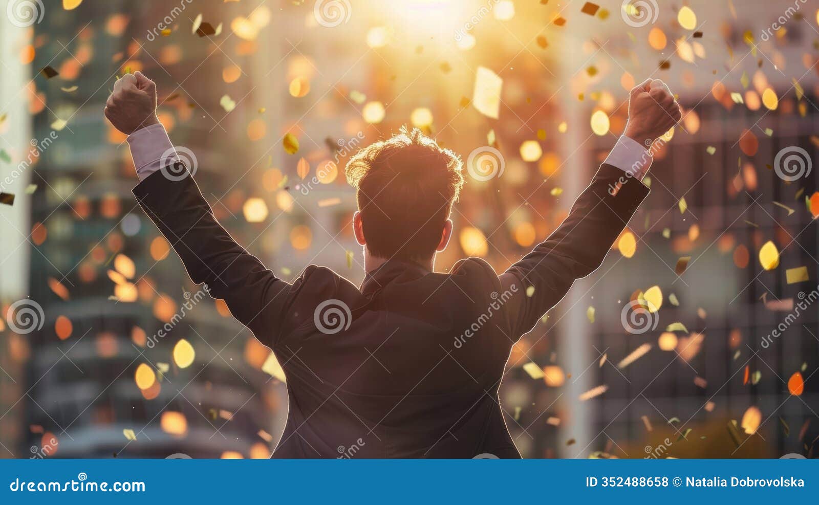 Motivational Visual Reflecting the Courage and Focus Needed To Achieve ...