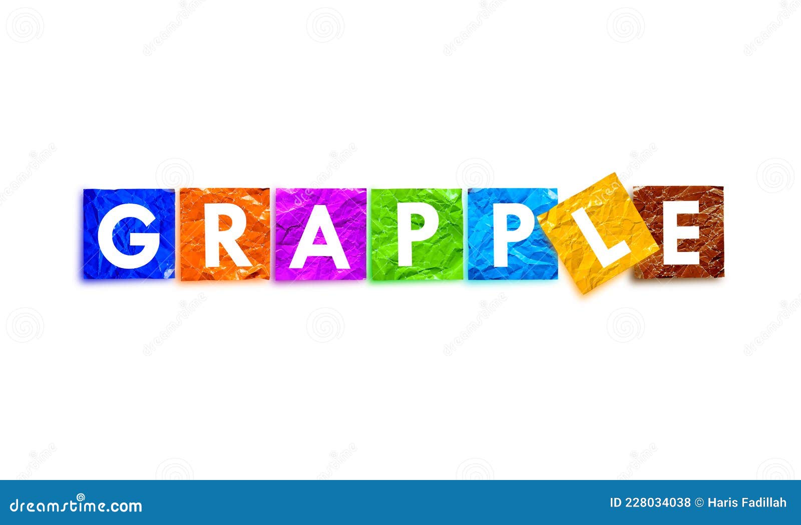 Grapple stock photo. Image of modern, attractive, blue - 228034038