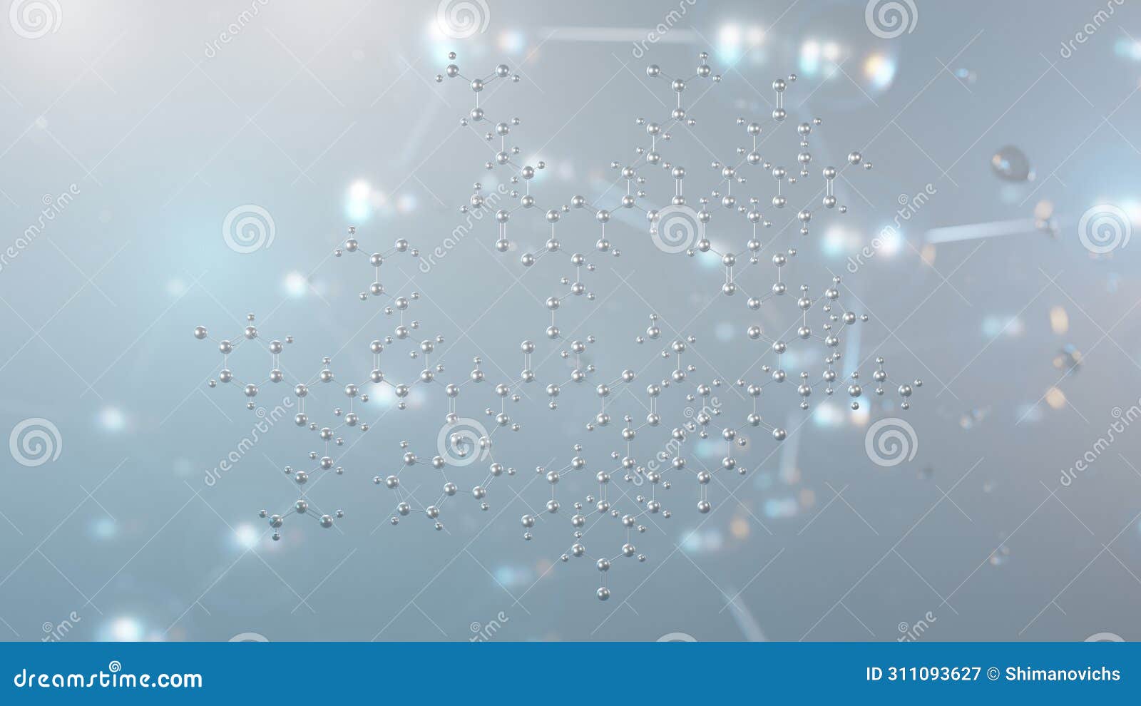 Motixafortide Molecular Structure, 3d Model Molecule, Aphexda ...