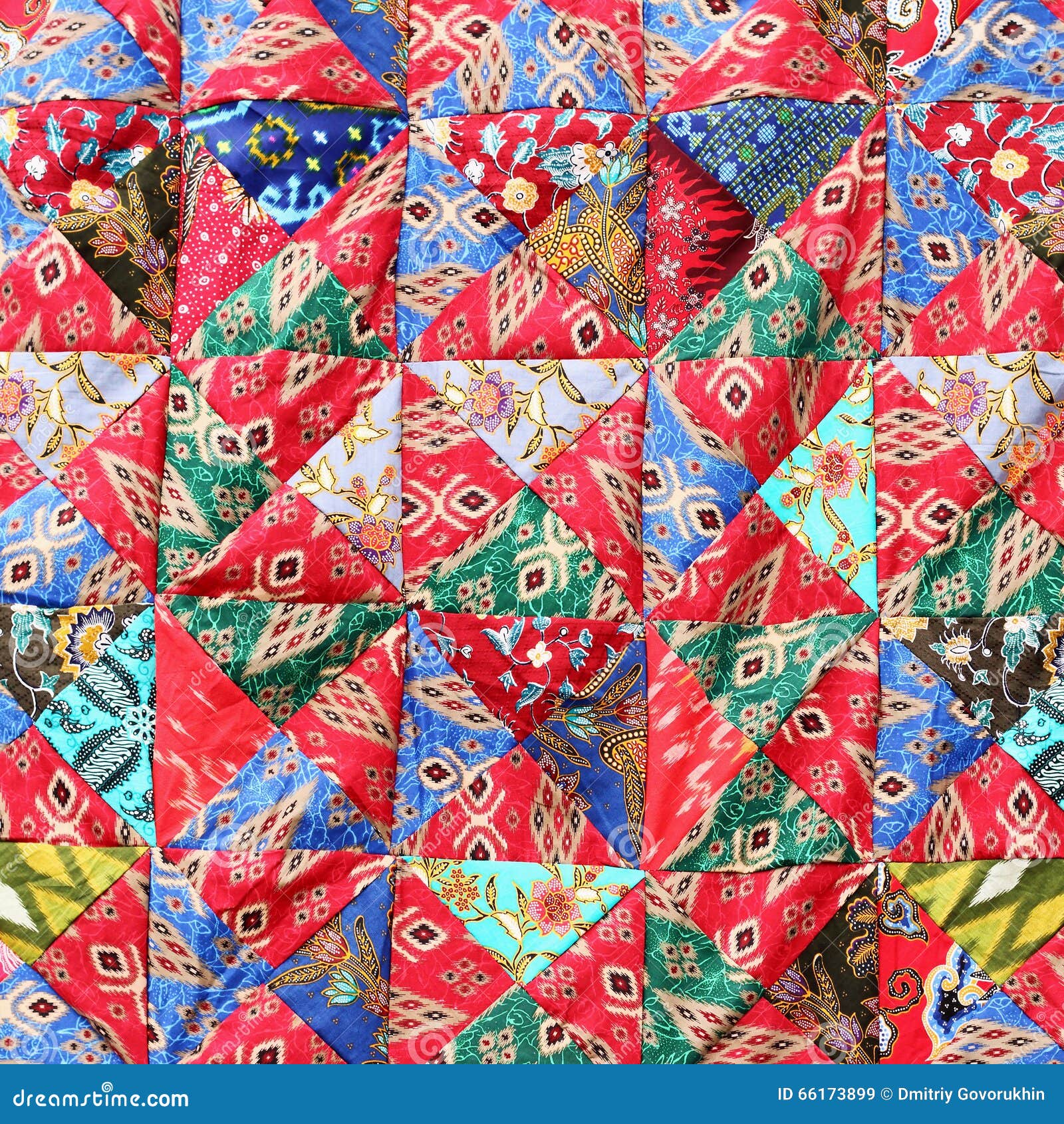 Motley patchwork stock image. Image of patchwork, triangle - 66173899