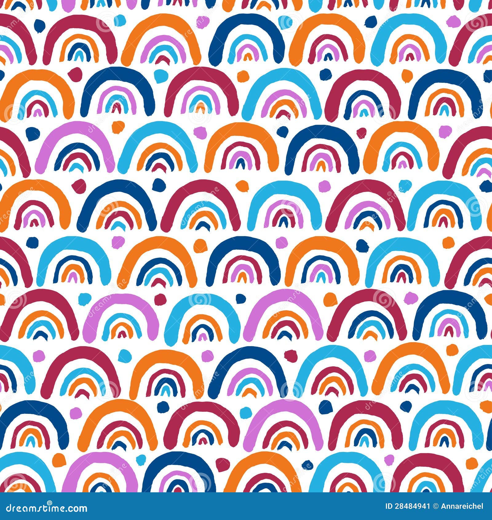 Motley seamless pattern stock vector. Illustration of fresh - 28484941