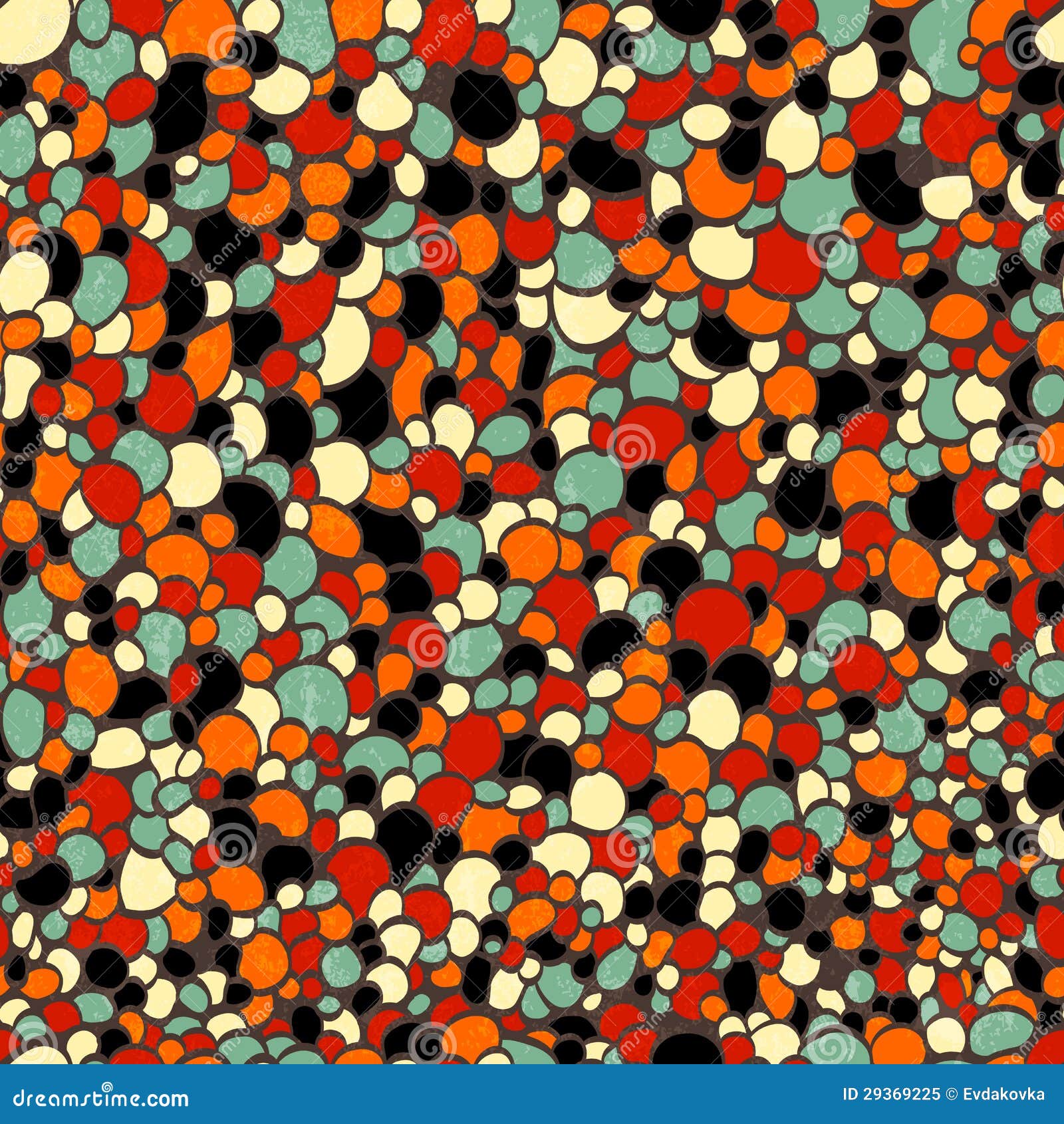 Motley seamless pattern stock vector. Illustration of design - 29369225